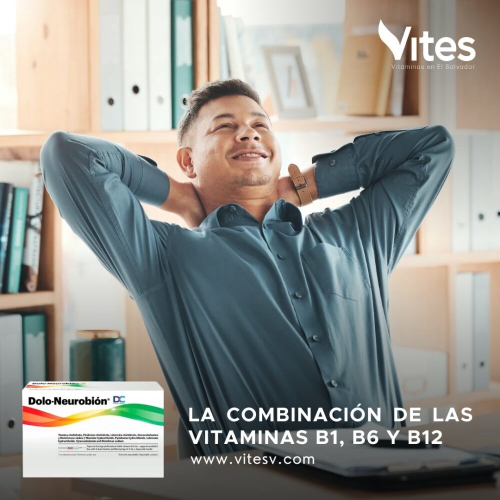 DOLO-NEUROBION DC CAJA DE 3 AMPOLLAS INYECTABLES – Vitaminas Mayoreo
